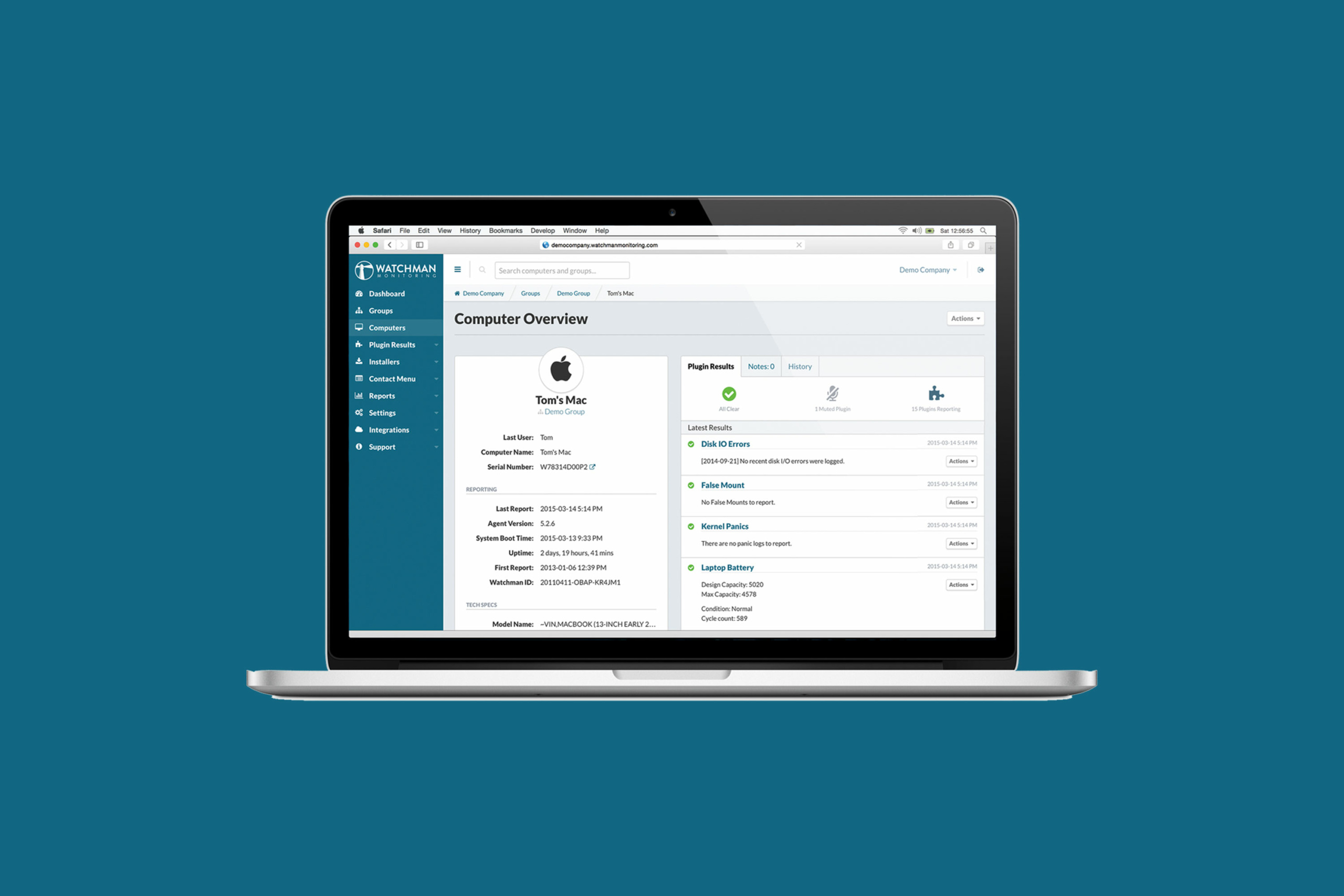 Watchman – Apple Monitoring | Präventiv handeln | a&f systems
